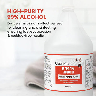 Clean Pro 99% isopropyl Alcohol 4L - Eagle Global Solution