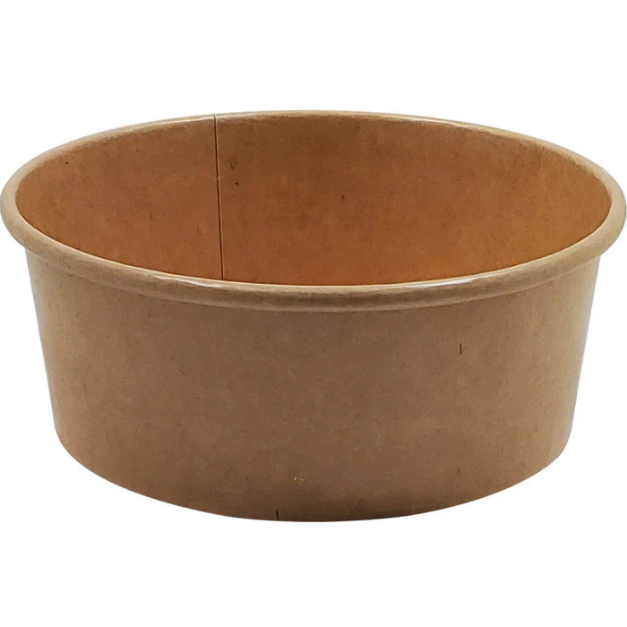 Eco-Craze - Kraft PE-Lined Paper Container - Round - 500ml - SB-500K ...